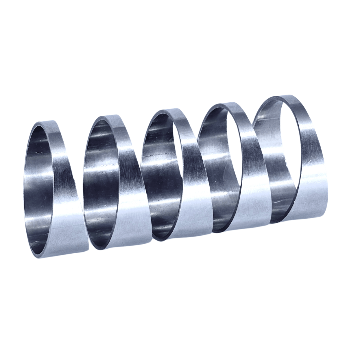 90 degree 3" 304 Stainless Steel Pie Cuts - Laser cut and deburred (5 ...