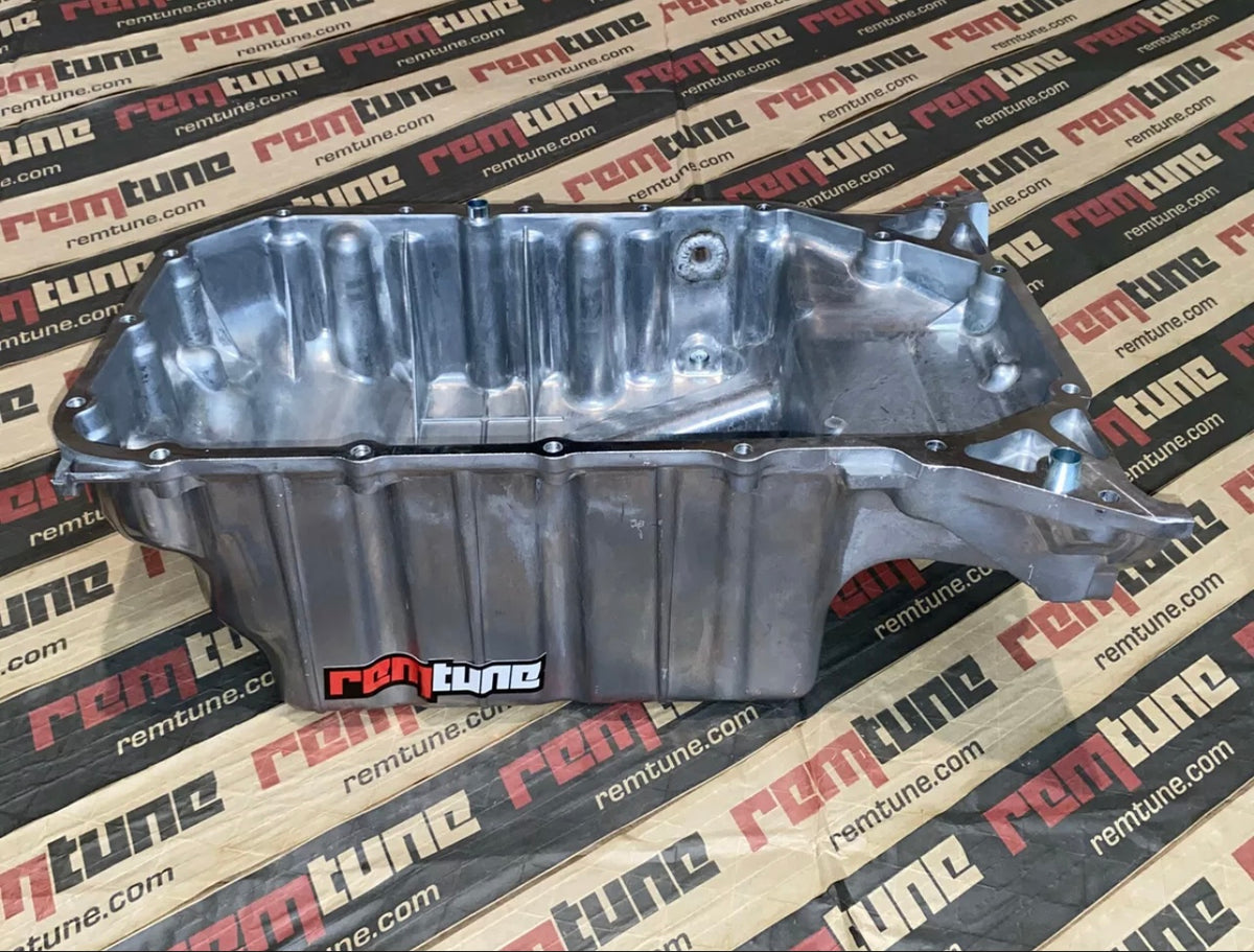 Aluminum K Series Welded Turbo OIL PAN 10AN K-SWAP K20Z3 06-11 Civic S ...